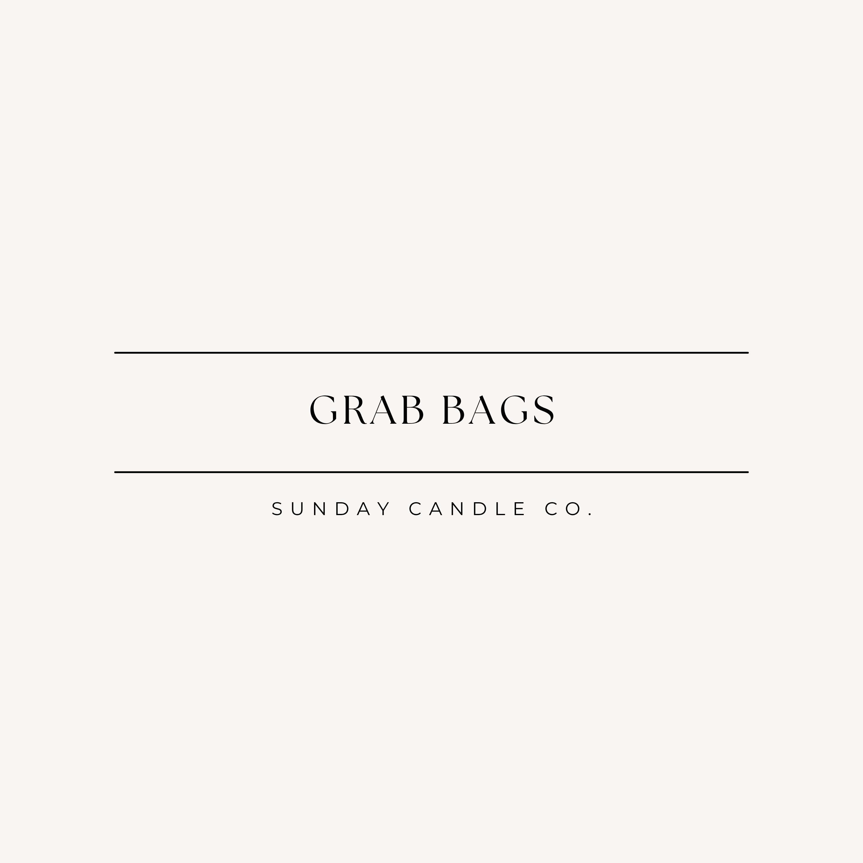 Grab Bags – Sunday Candle Co.